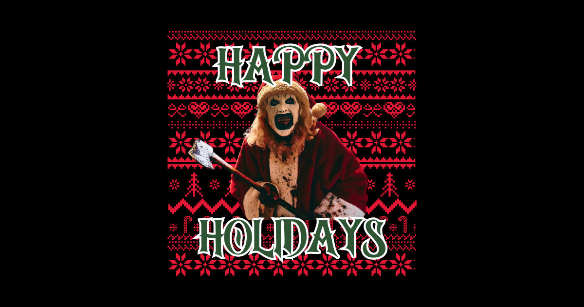A Terrifier Christmas - Terrifier - Sticker | TeePublic