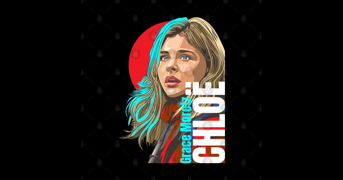 Chloë Grace Moretz Vector - Chloe - Sticker | TeePublic