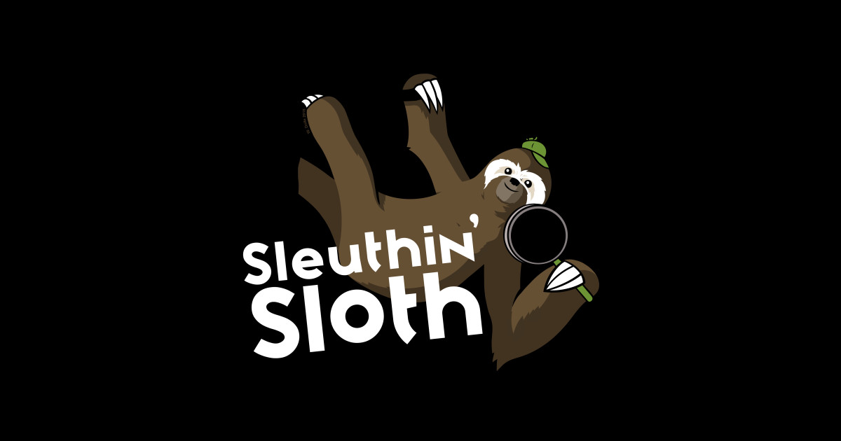 Sloth Sleuth - Cumberbatch - Sticker | TeePublic