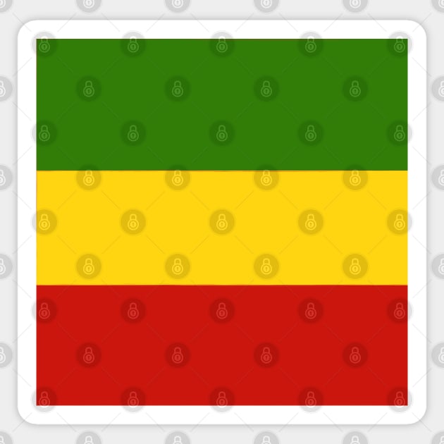 Rasta Flag - Rasta - Sticker | TeePublic
