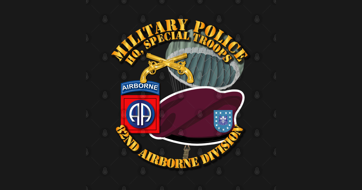 MP - 82nd Airborne Div - Beret - Maroon - Mp 82nd Airborne Div Beret ...