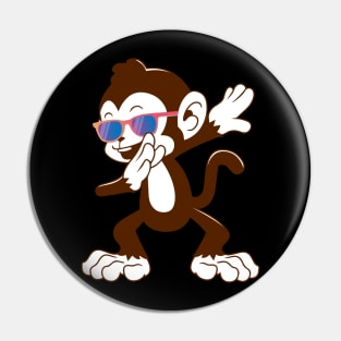 Dabbing Monkey Dab Dance Monkey Pins and Buttons for Sale | TeePublic