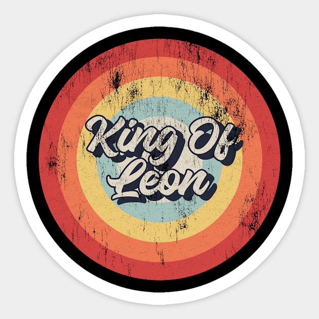 king of leon vintage - King Of Leon - Sticker | TeePublic