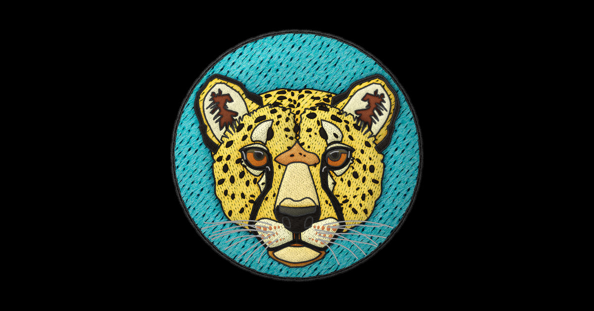 Lucky Cheetah Patch - Cheetah - Magnet | TeePublic