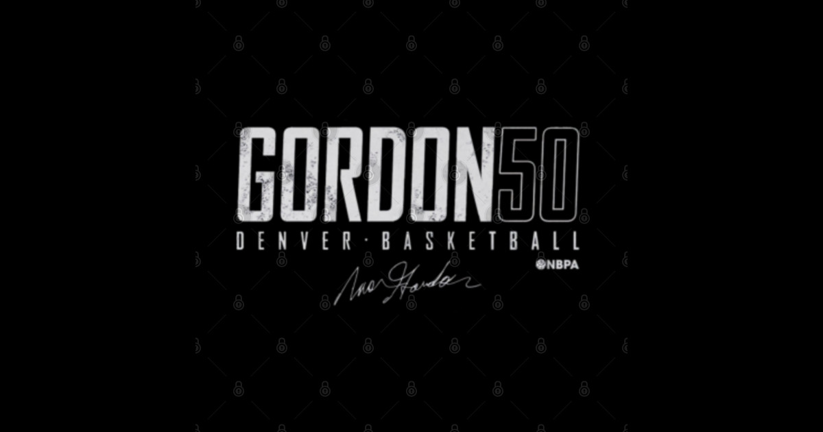 Aaron Gordon Denver Elite - Aaron Gordon - Sticker | TeePublic