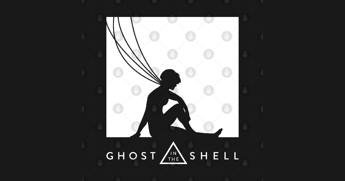 Ghost waking up - Ghost In The Shell - T-Shirt | TeePublic