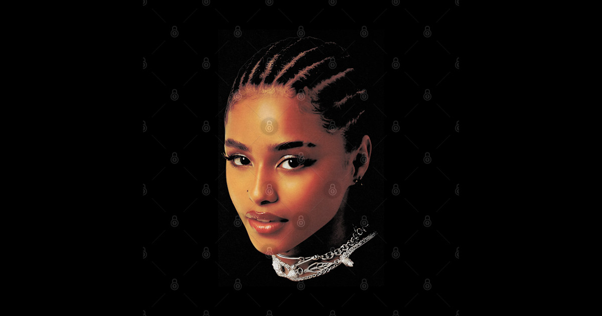 Tyla Big Face - Tyla - Sticker | TeePublic