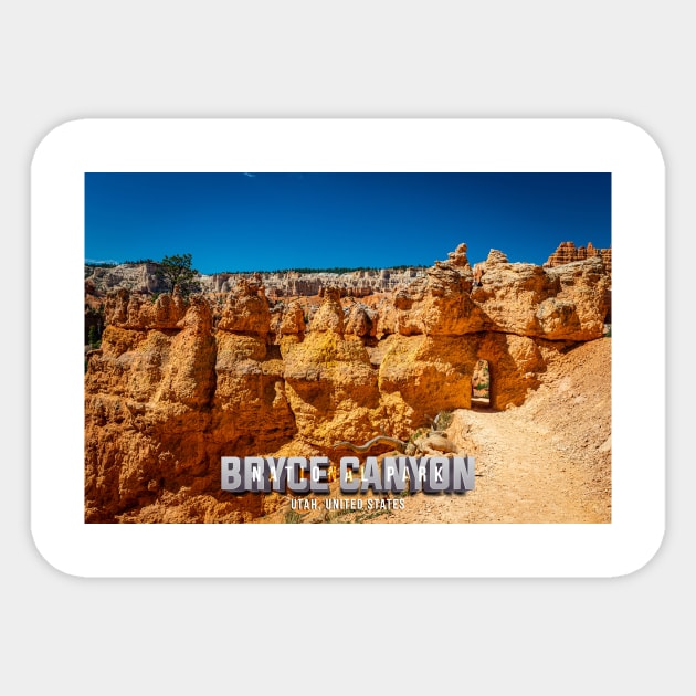 Bryce Canyon National Park - Bryce Canyon National Park - Sticker ...