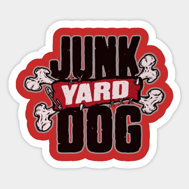 Junkyard Dog Logo - Junkyard Dog - Sticker | TeePublic