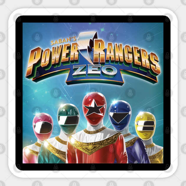 Power Rangers Zeo - Power Rangers Zeo - Sticker | TeePublic
