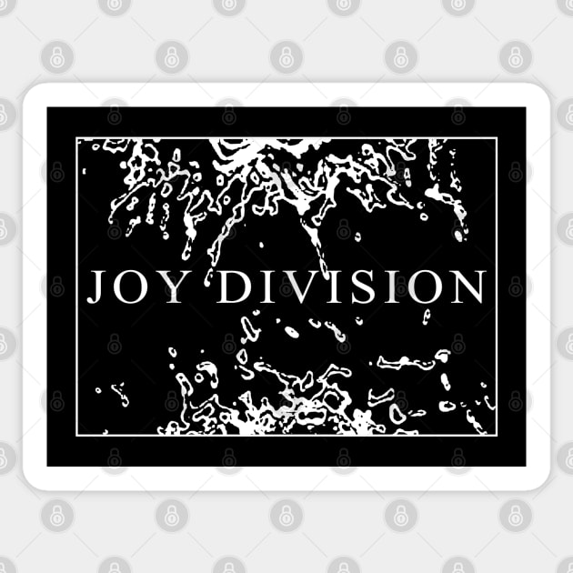 Joy Division Splash Fanmade - Joy Division - Sticker | TeePublic