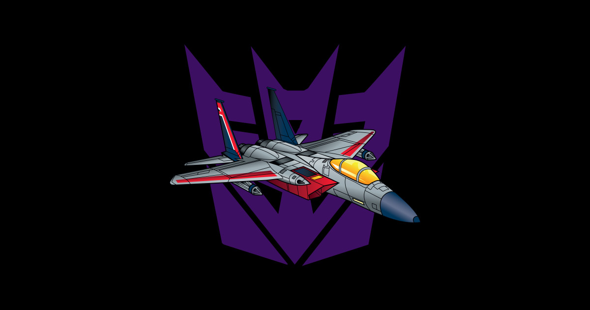 Transformers G1 Starscream Decepticon Logo Symbol - Starscream ...