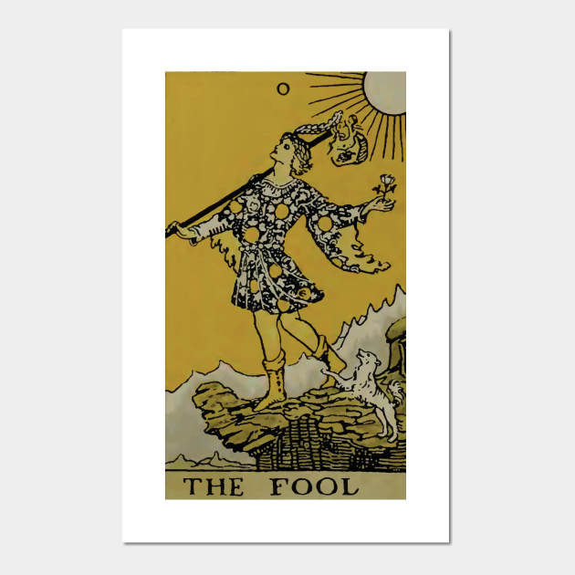 The Fool Tarot Card - Fool Tarot Card - Posters and Art Prints | TeePublic