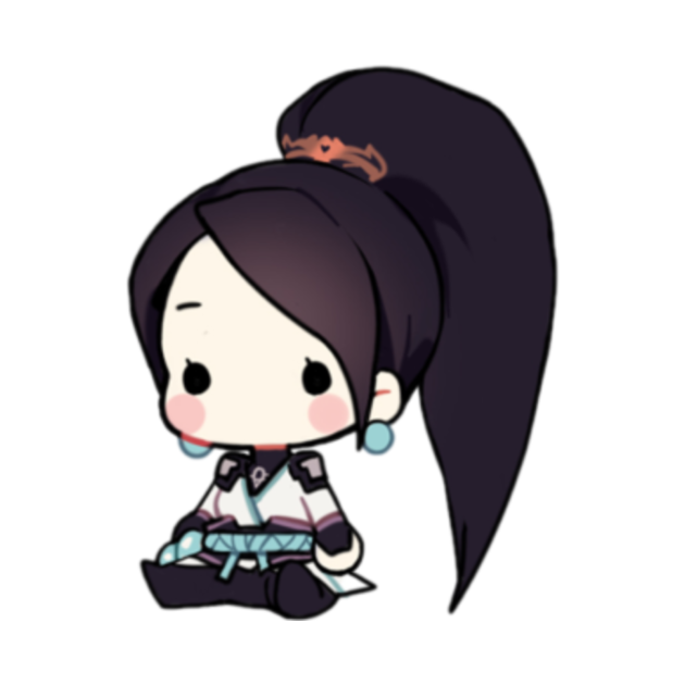 Sage chibi valorant - Valorant Game - Pin | TeePublic