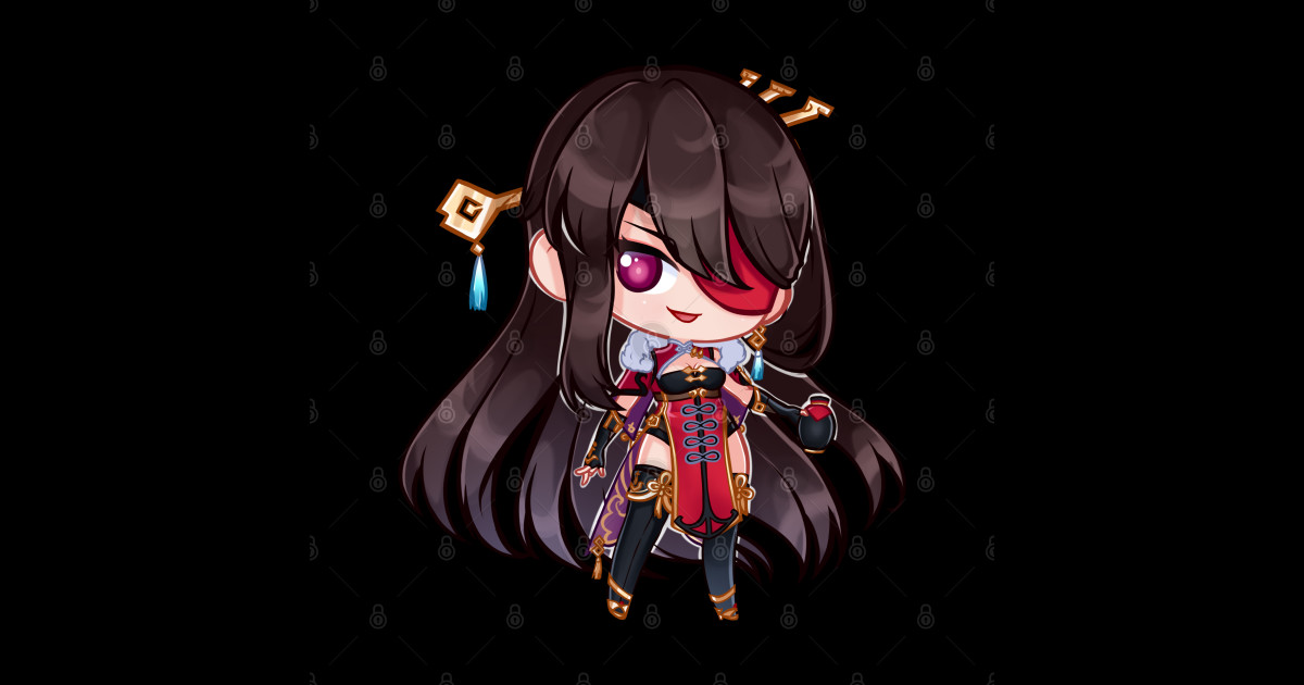 Beidou chibi - Mihoyo - Posters and Art Prints | TeePublic