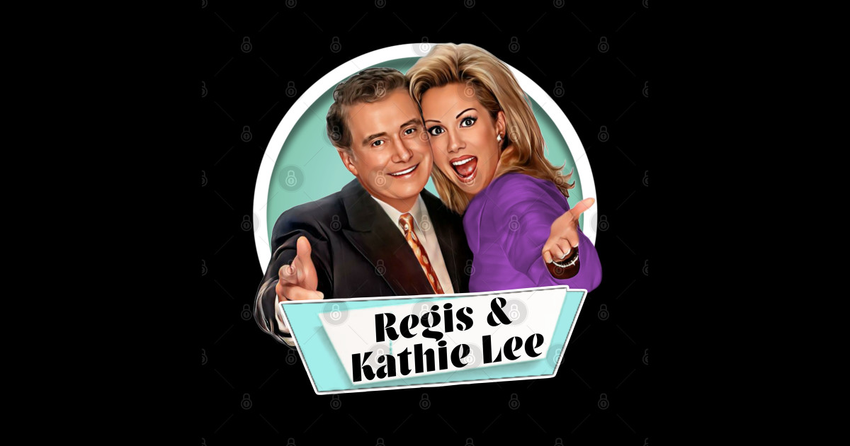 Regis and Kathie Lee - Regis And Kathie Lee - Sticker | TeePublic