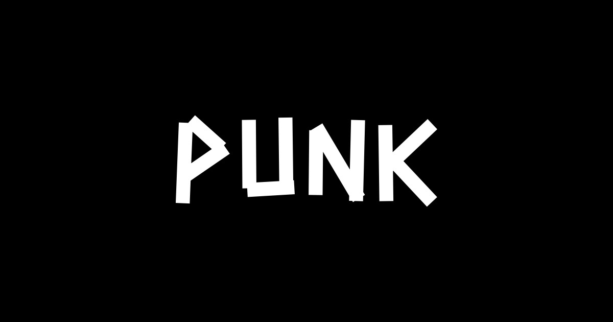 punk logo design - Punk - Sticker | TeePublic