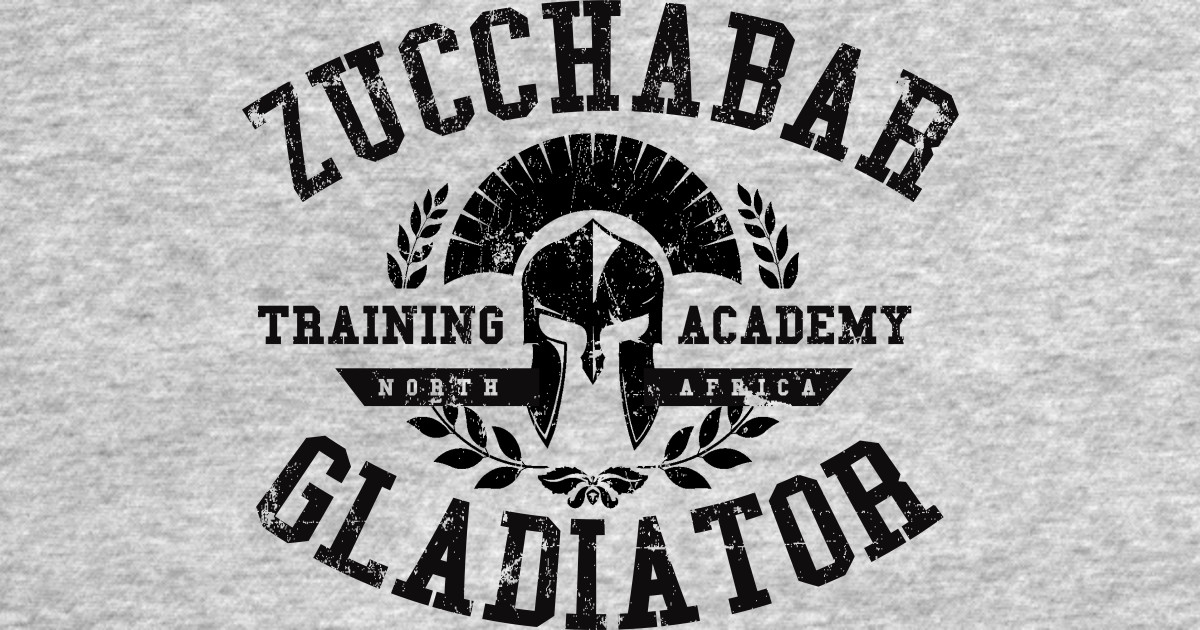 Zucchabar Gladiator Training Academy - Gladiator - T-Shirt | TeePublic
