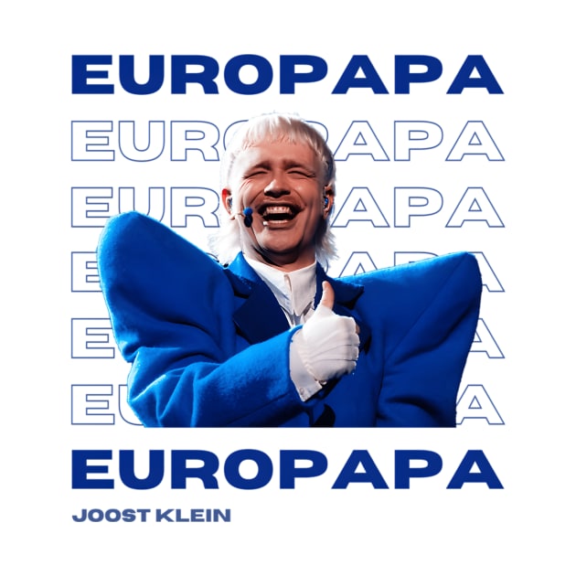 Europapa Eurovision Netherlands 2024 - Joost Singer Klein - T-Shirt ...