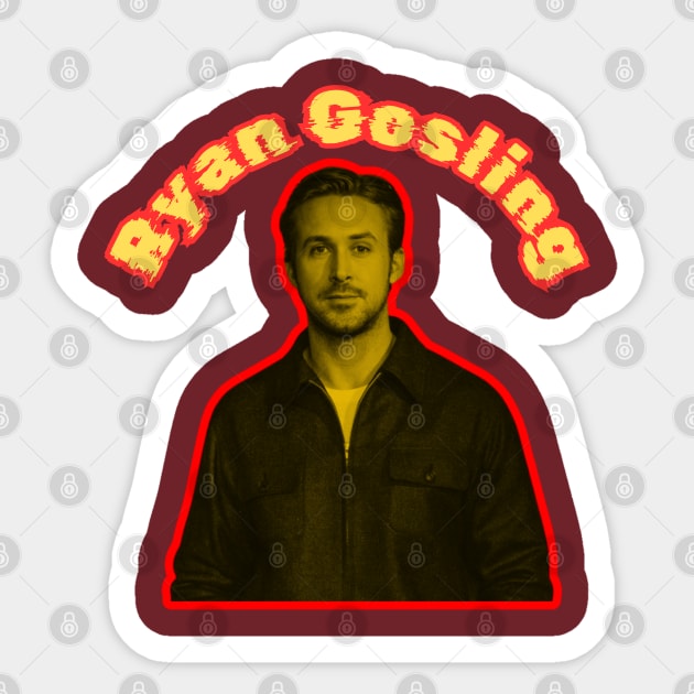 Ryan Gosling ~ 1980 - Ryan Gosling - Sticker | TeePublic