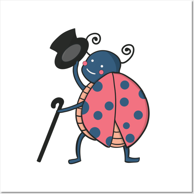 how to draw a ladybug kawaii