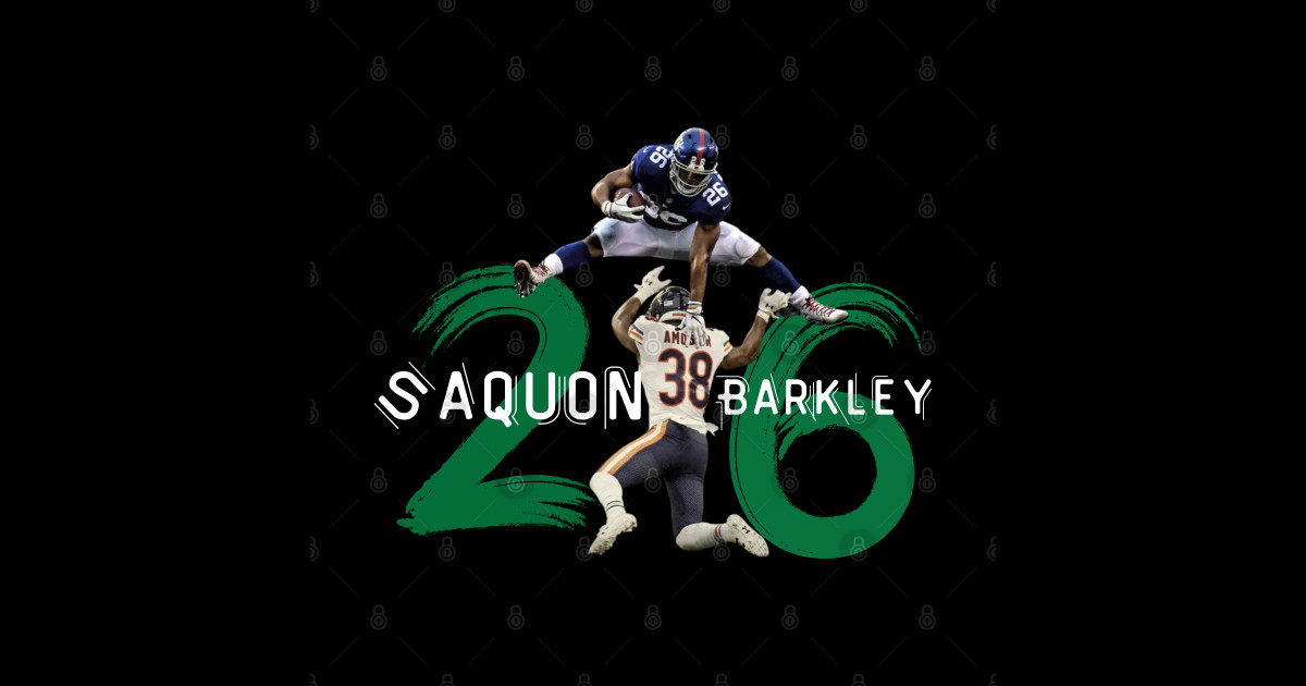 Saquon Barkley - Saquon Barkley - Sticker | TeePublic