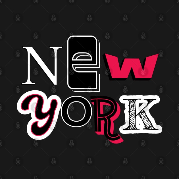 Big Apple, Bigger Dreams! - New York - T-Shirt | TeePublic