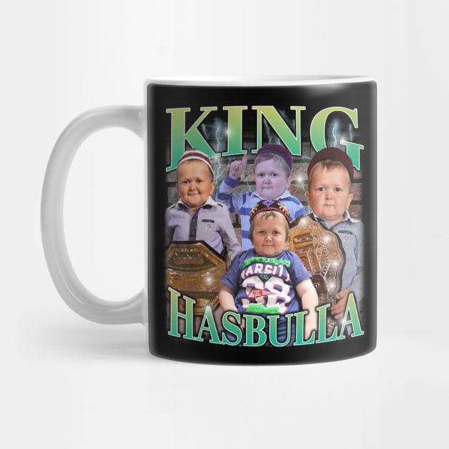 King Hasbulla Retro Collage - King Hasbulla - Mug | TeePublic