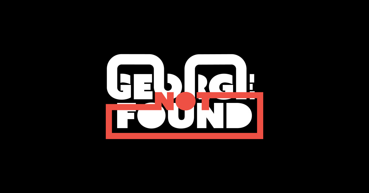 Georgenotfound - Georgenotfound - Sticker | TeePublic