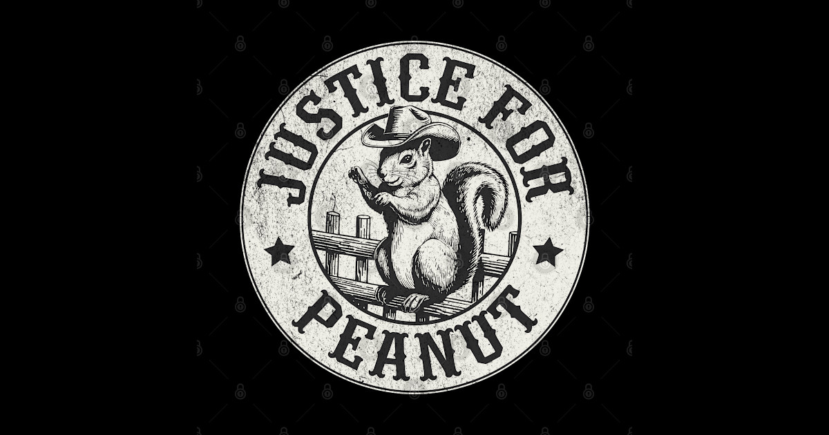 Justice-For-Peanut - Justice For Peanut - Sticker | TeePublic