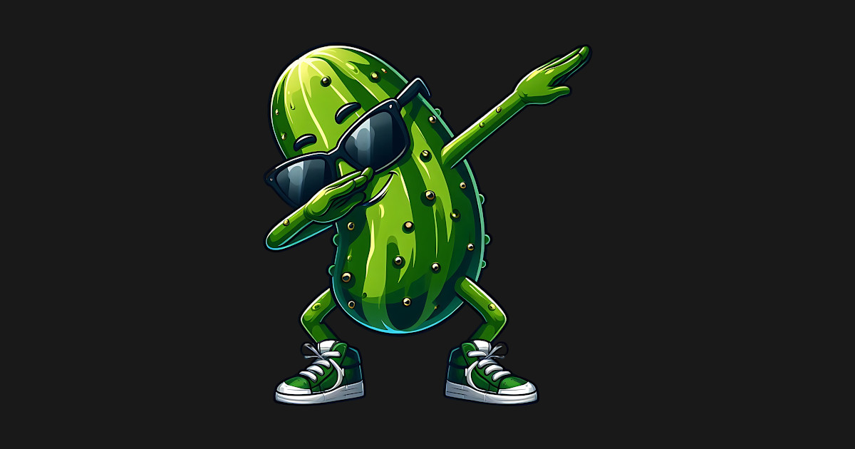 Cool Cucumber Dance - Cucumber - T-Shirt | TeePublic