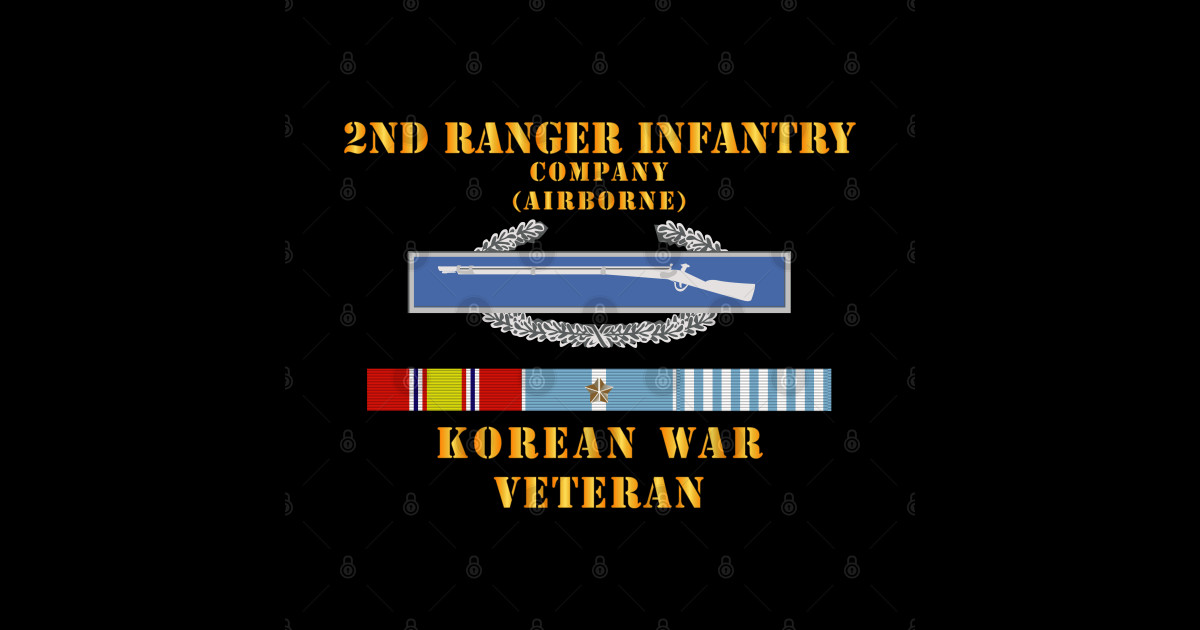 2nd Ranger Infantry Company (Airborne) w CIB w KOREA SVC x 300 - 2nd ...