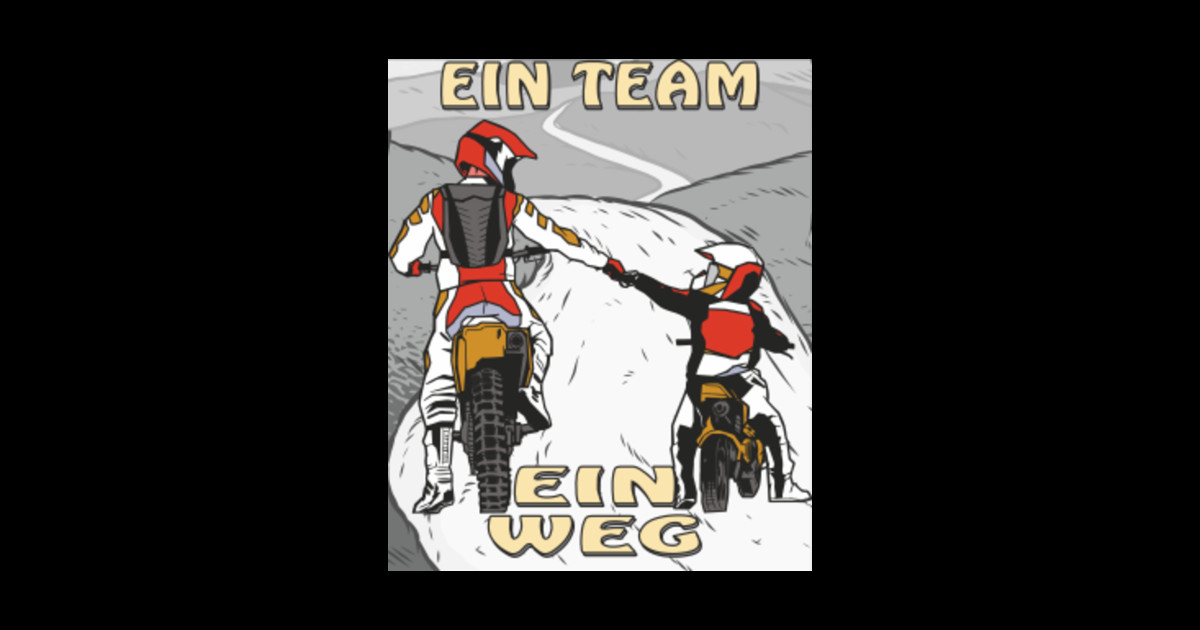 MOTOCROSS ONE TEAM ONE WAY - Motocross - T-Shirt | TeePublic