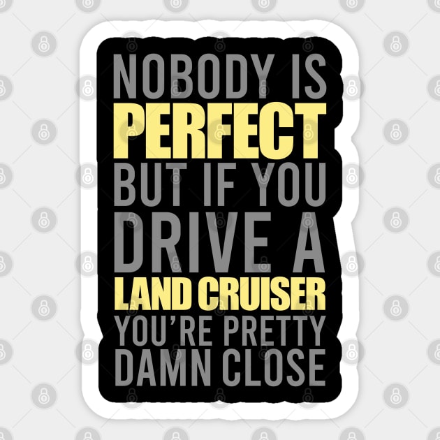 Land Cruiser Owners - Land Cruiser - Sticker | TeePublic