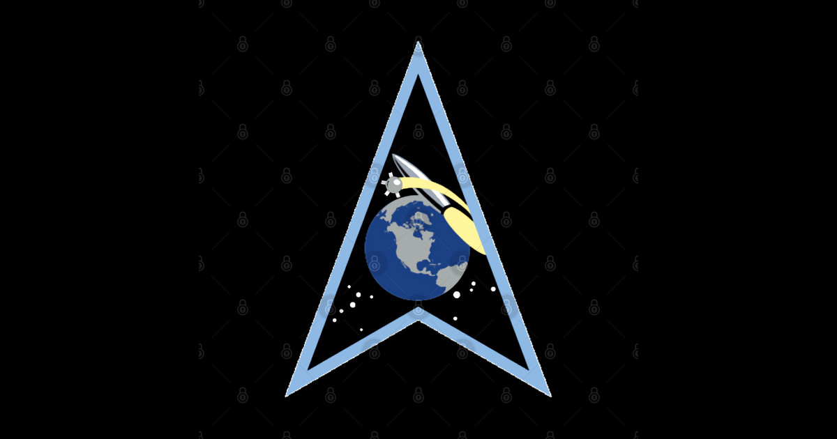 Space Force Delta 12 Logo - Delta 12 Logo - Sticker | TeePublic