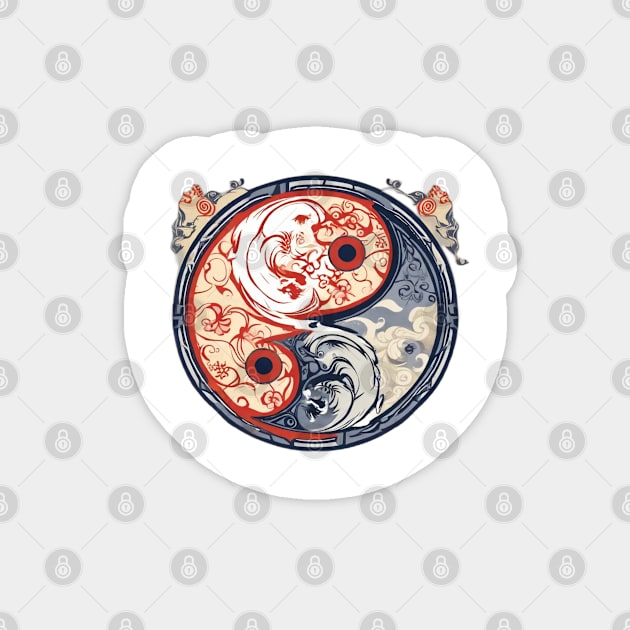 Yin-yang Symbol - Yin Yang Symbol - Sticker | TeePublic