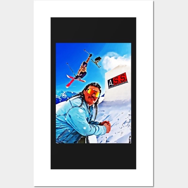 Mullet denim jacket sunglasses moustache vintage skiing 80's - Mullets ...