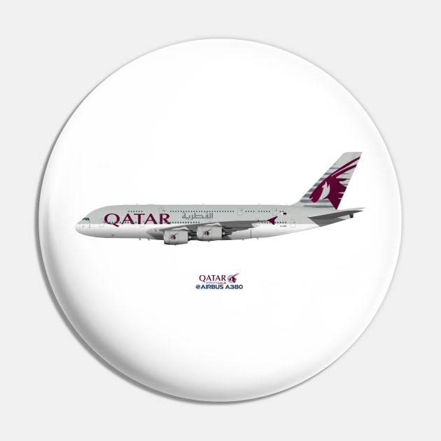 how to draw qatar airways logo