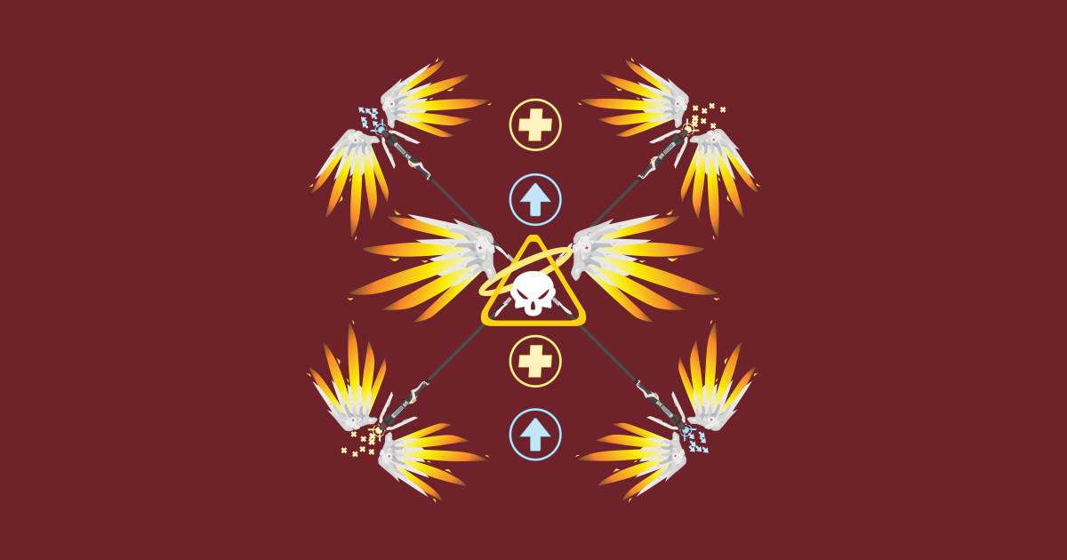 Mercy Wing inspired design - Mercy - T-Shirt | TeePublic