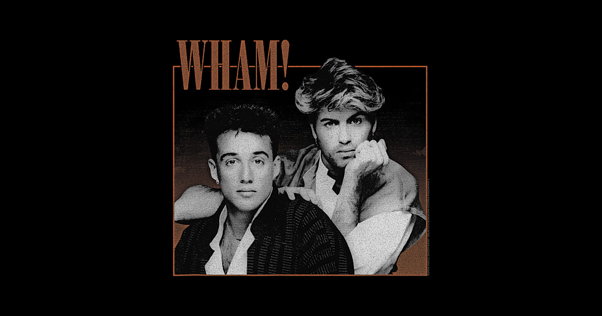 Band Logo Fan Vintage Music Tour Album - Classic Wham Bad Boys ...