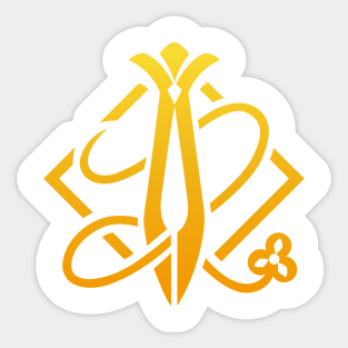 Genshin Impact Chiori Emblem Stickers for Sale | TeePublic