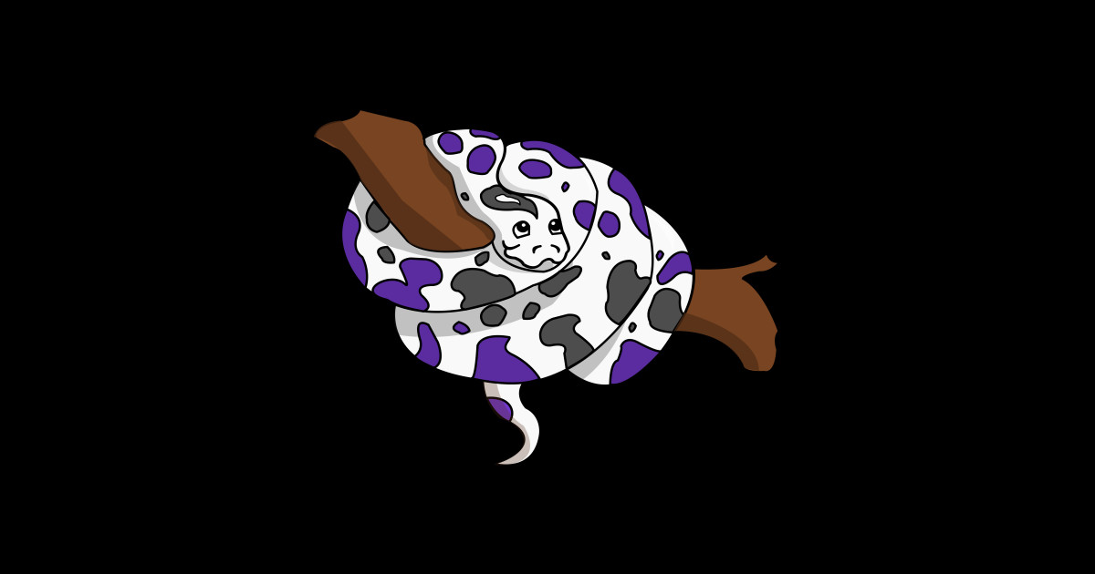 Pride Python - Greysexual Pride - Sticker | TeePublic