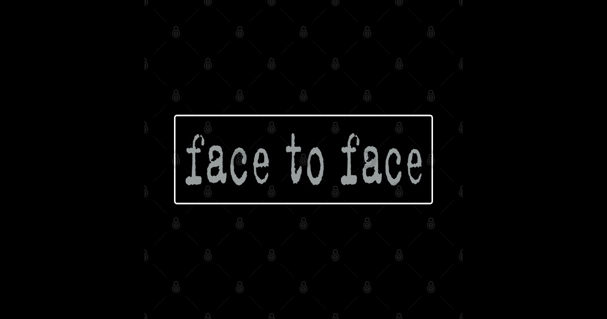 Face To Face Band - Face To Face - Sticker | TeePublic