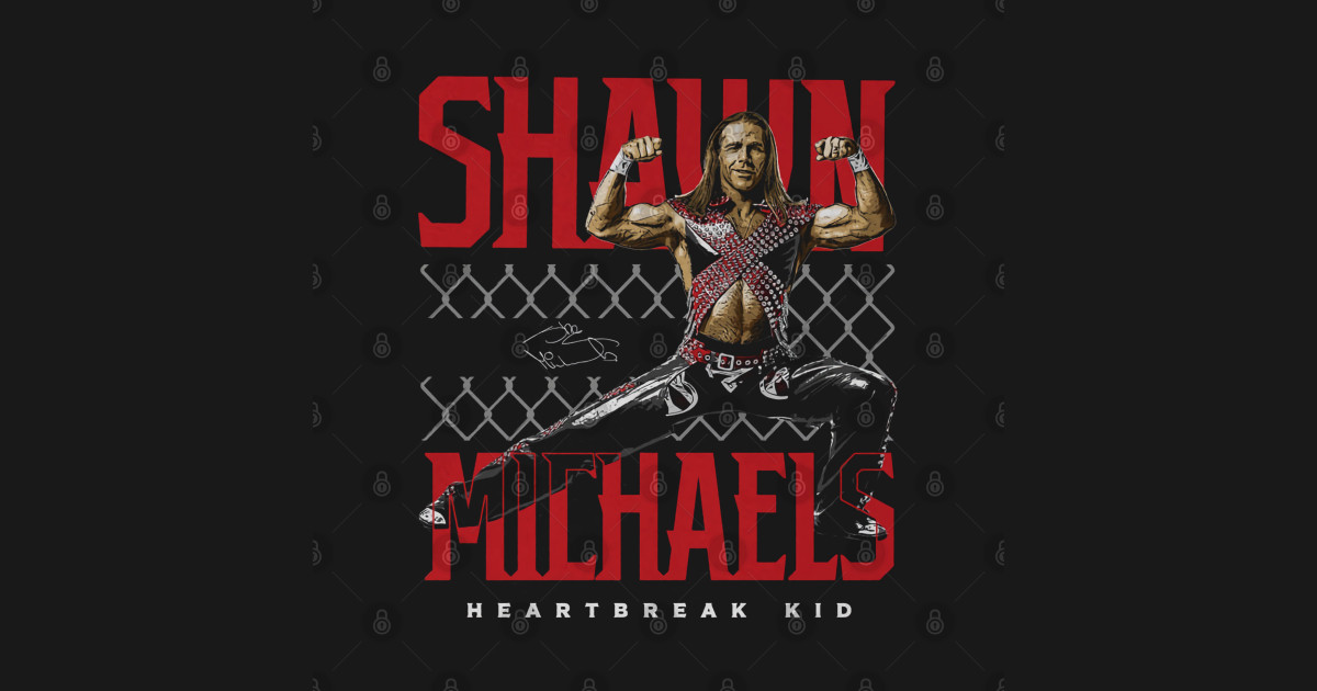 Shawn Michaels Flex - Shawn Michaels - T-Shirt | TeePublic