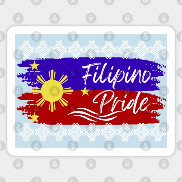 Phil.Flag / Filipino Pride - Philippines Flag Proud Filipino - Sticker ...