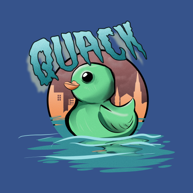 Quack the Evil Duck - Duck - Tapestry | TeePublic