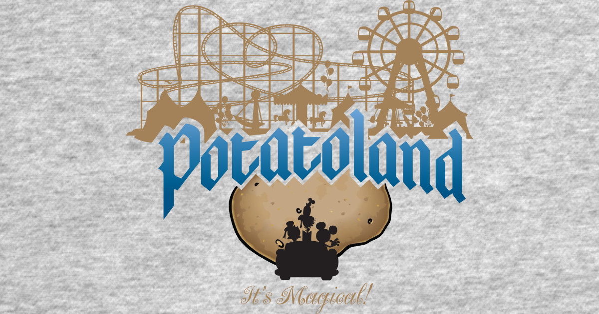 Potatoland - Mickey Mouse - Baseball T-Shirt | TeePublic