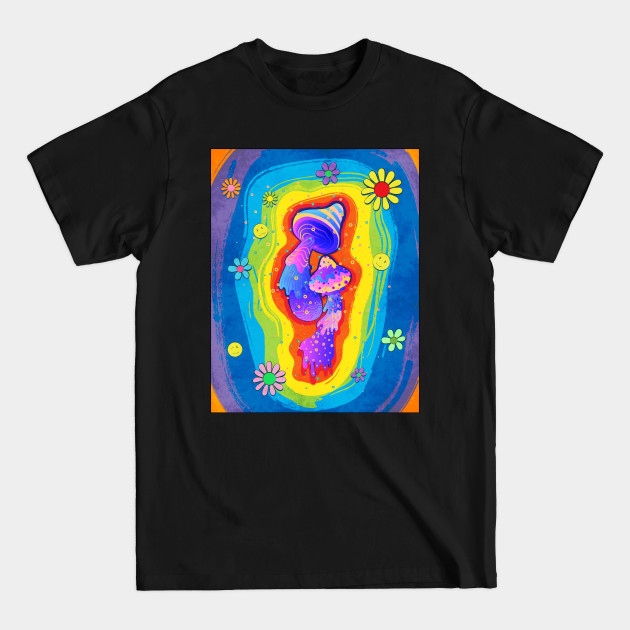 Kidcore Aesthetic Weird Mushroom 90s Nostalgia - Kidcore - T-Shirt ...