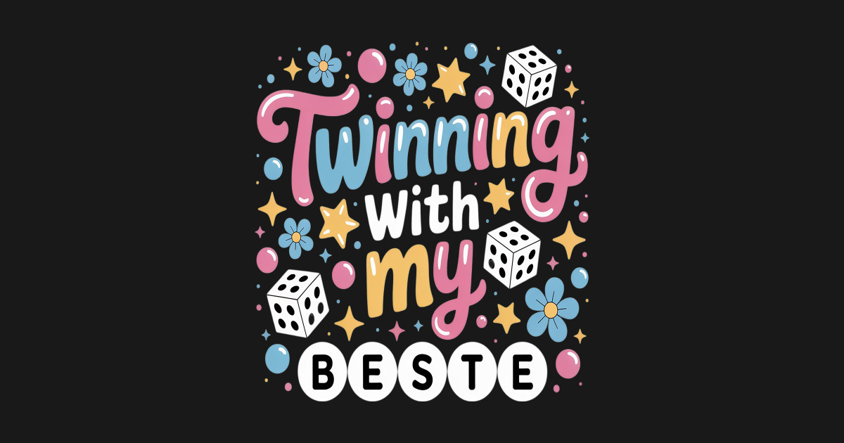 Twin Matching Twins Day Friend Twinning With My Bestie Twin - Twin ...