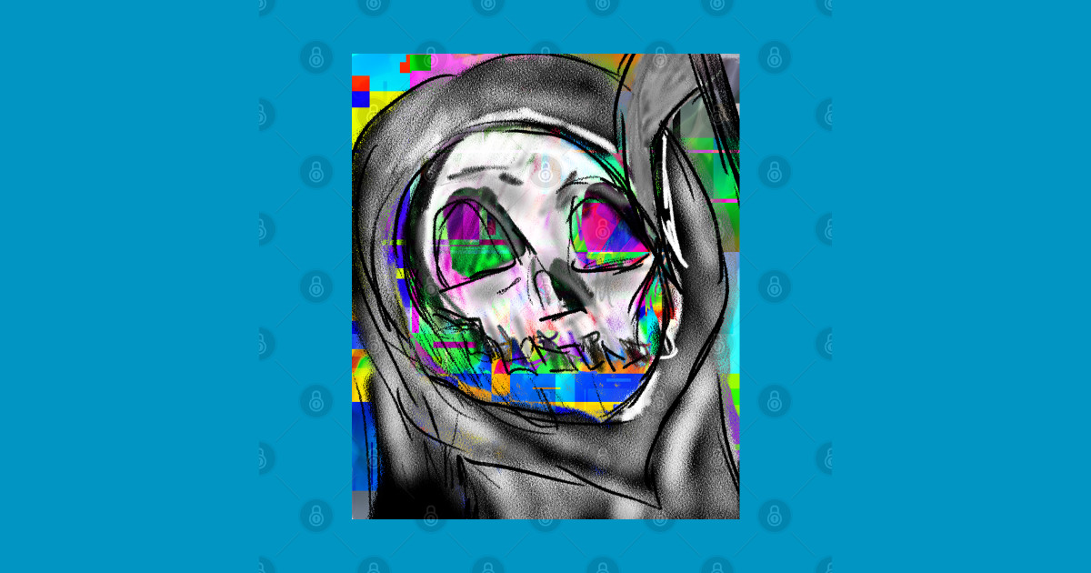 Colorful Reaper 1 - Grim Reaper - T-Shirt | TeePublic